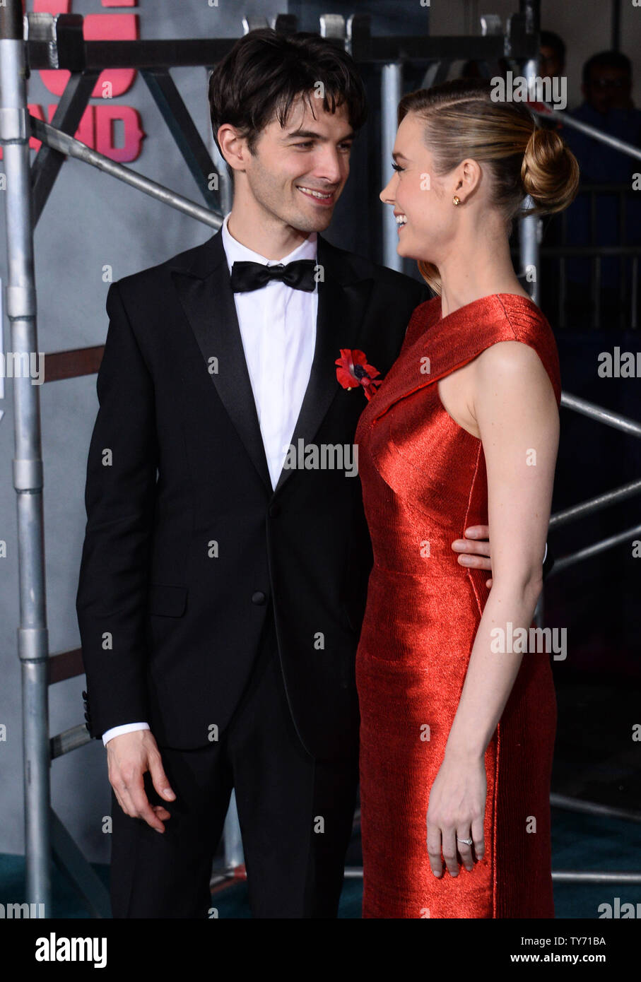Cast member Brie Larson and her longterm boyfriend, musician Alex ...