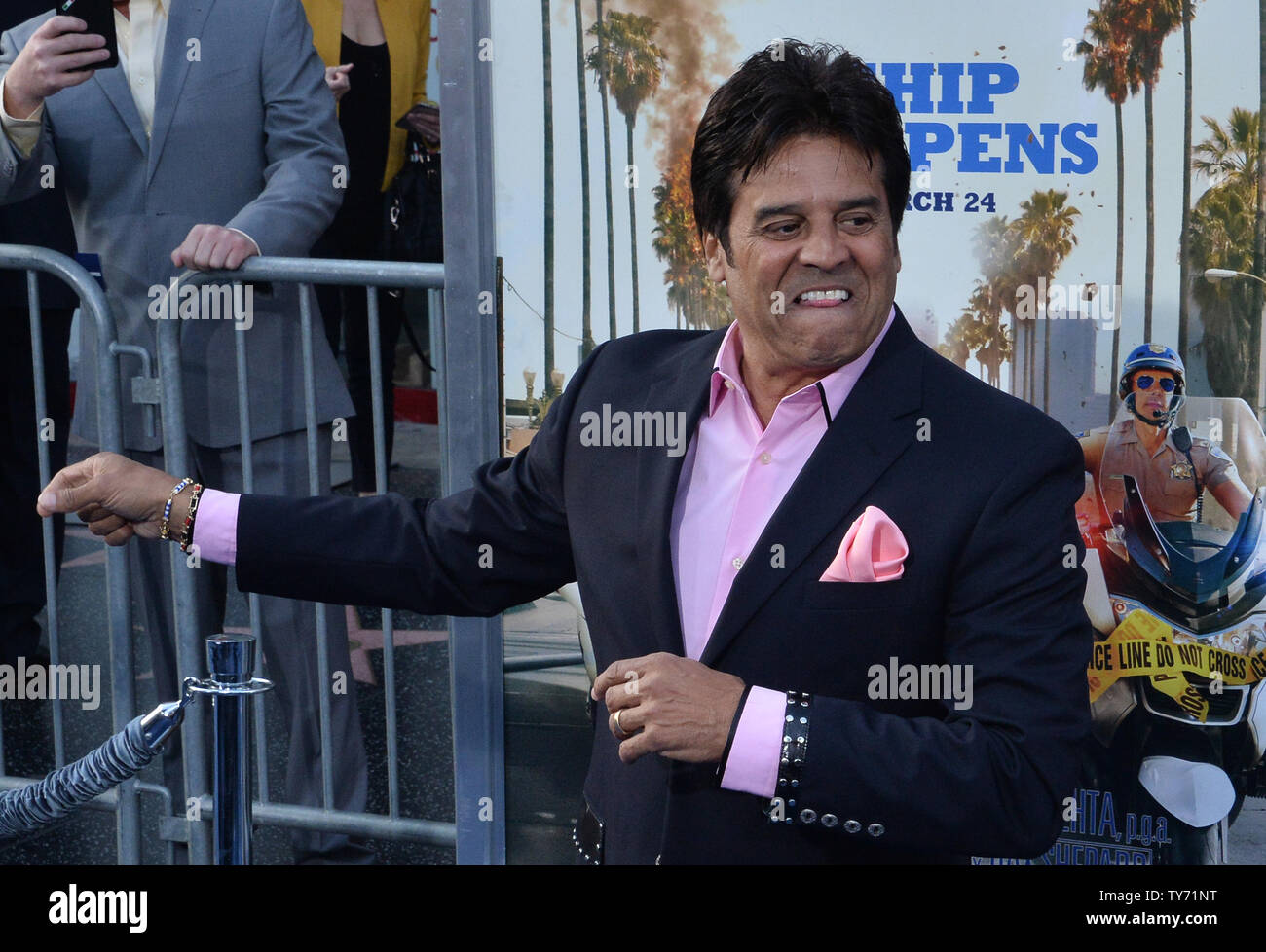 Actor Erik Estrada attends the premiere of the motion picture comedy ...