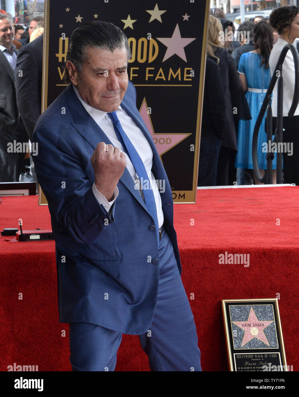 Television producer and creator of the "Power Rangers" strikes a pose ...