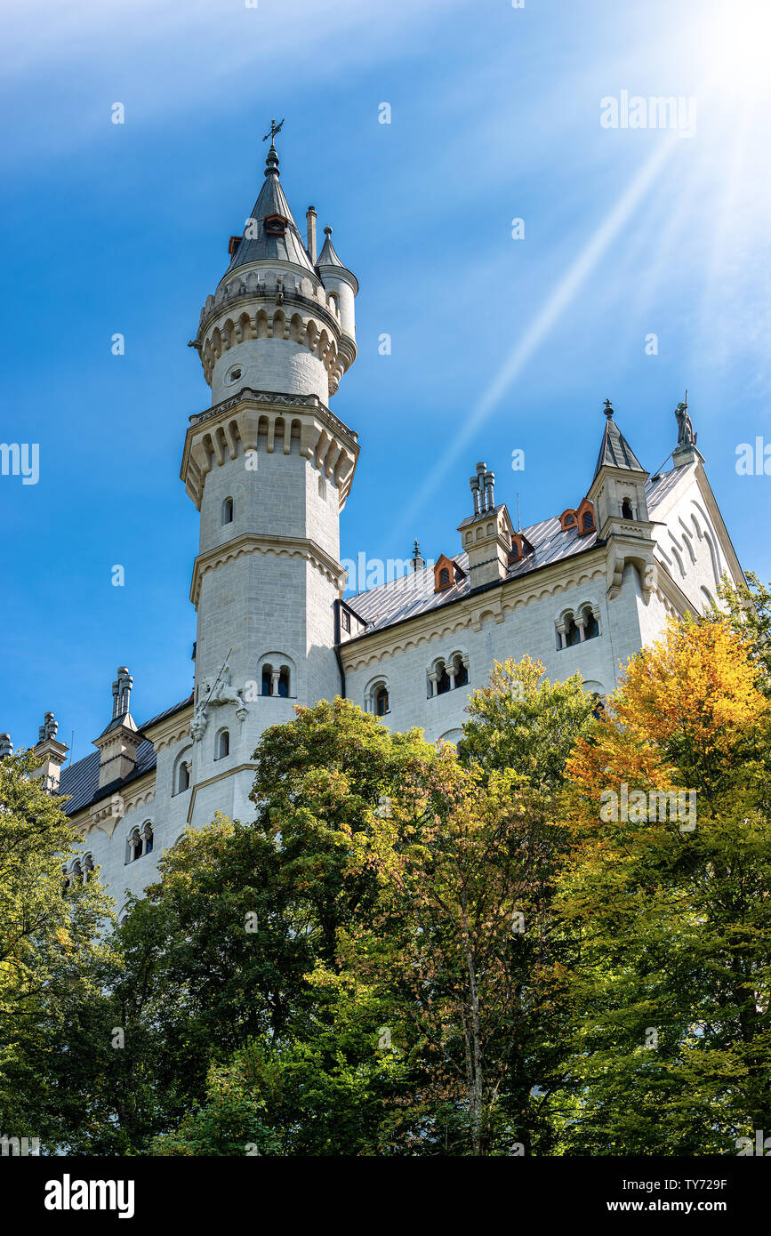 Neuschwanstein Castle (New Swanstone Castle - Schloss Neuschwanstein ...