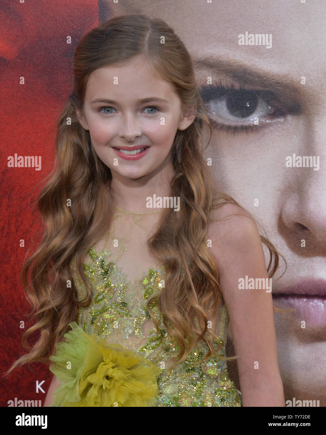 Cast member Isabella Kai Rice attends the premiere of the motion ...