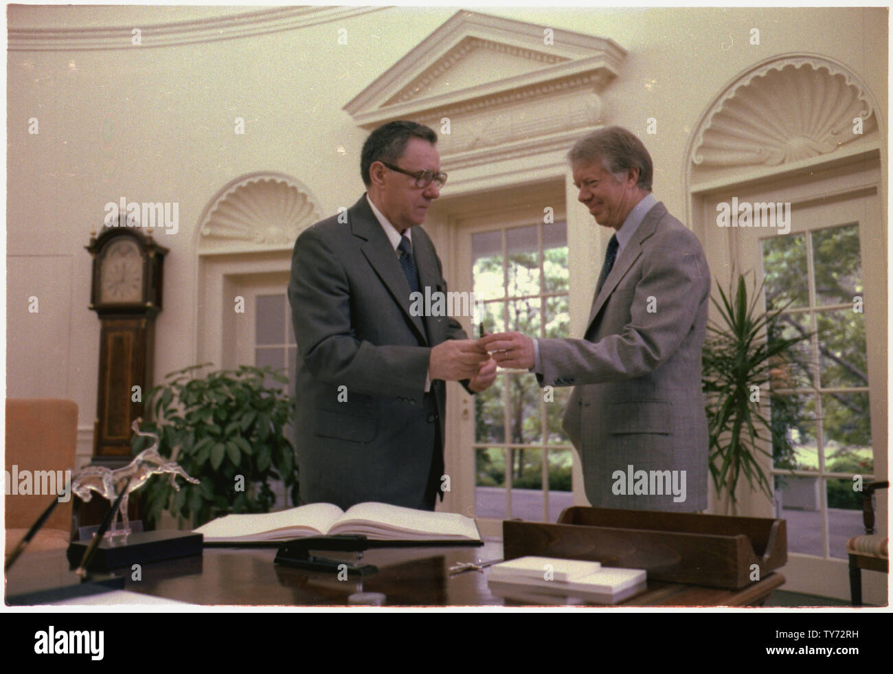 Andrei gromyko jimmy carter hi-res stock photography and images - Alamy