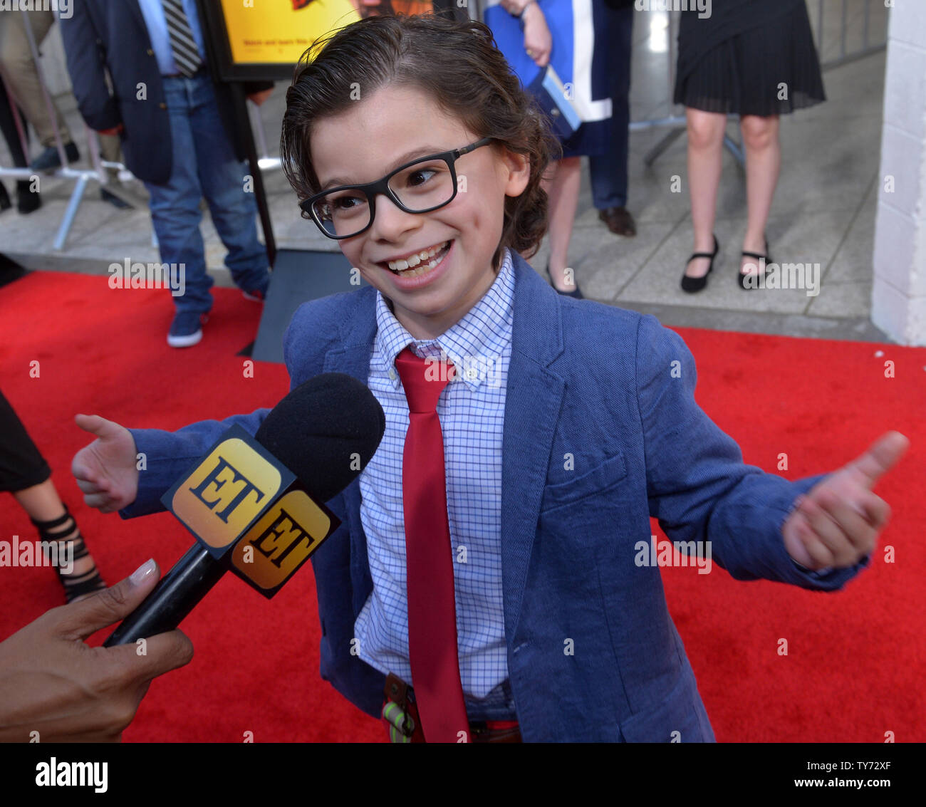 Cast member Raphael Alejandro attends the premiere of the motion ...