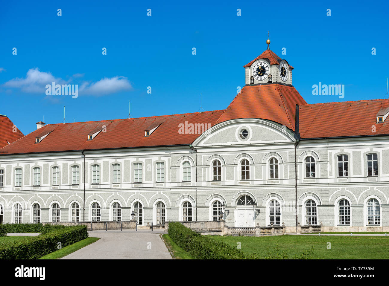 Nymphenburg Palace (Schloss Nymphenburg - Castle of the Nymphs) with ...