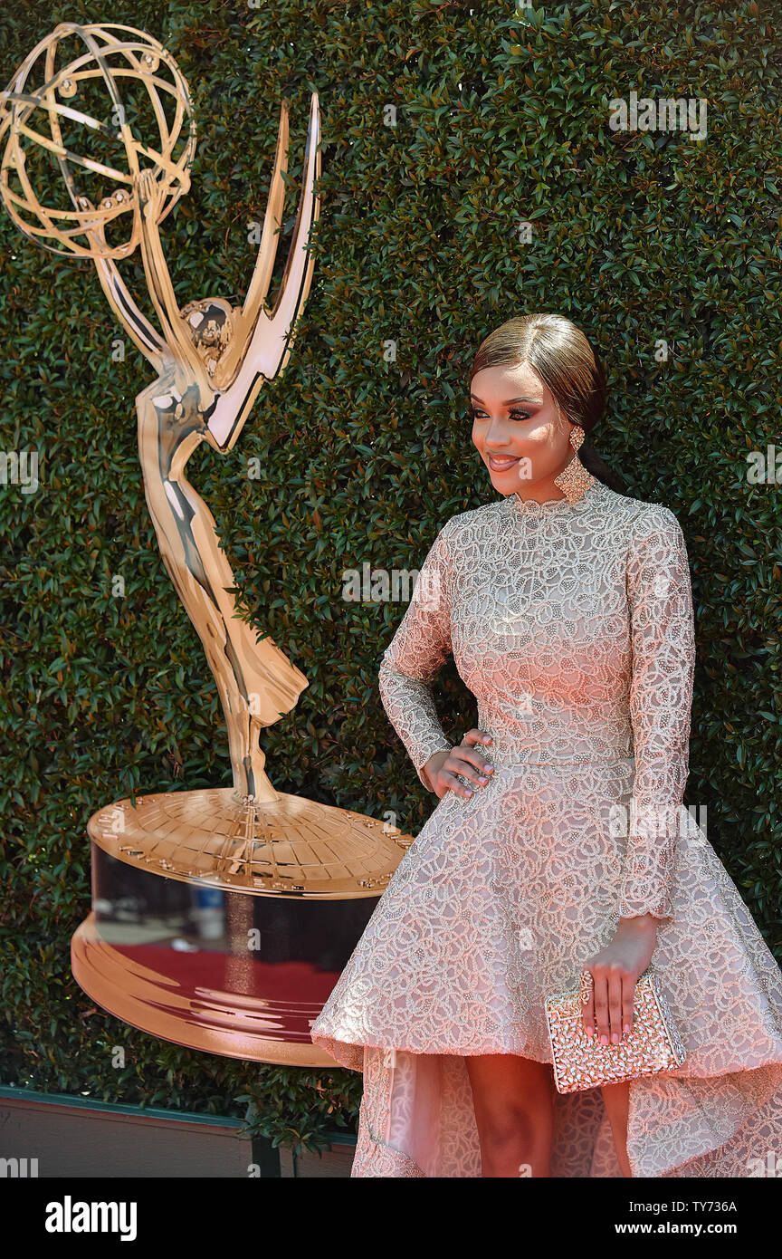 Reign Edwards arrives at the 44th Annual Daytime Emmy Awards at the ...
