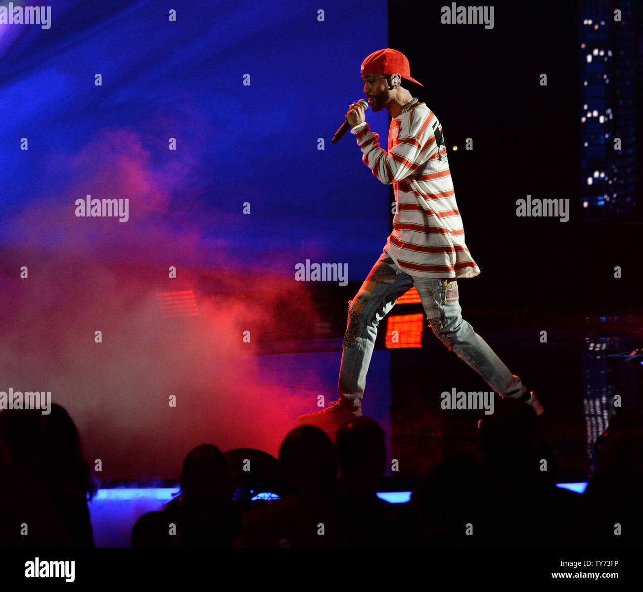 Rapper Big Sean performs onstage during the MTV Movie & TV Awards at ...