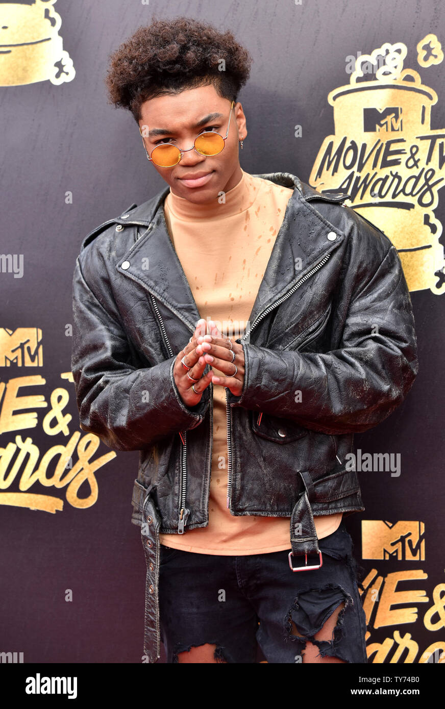Singer Josh Levi attends the MTV Movie & TV Awards at the Shrine ...