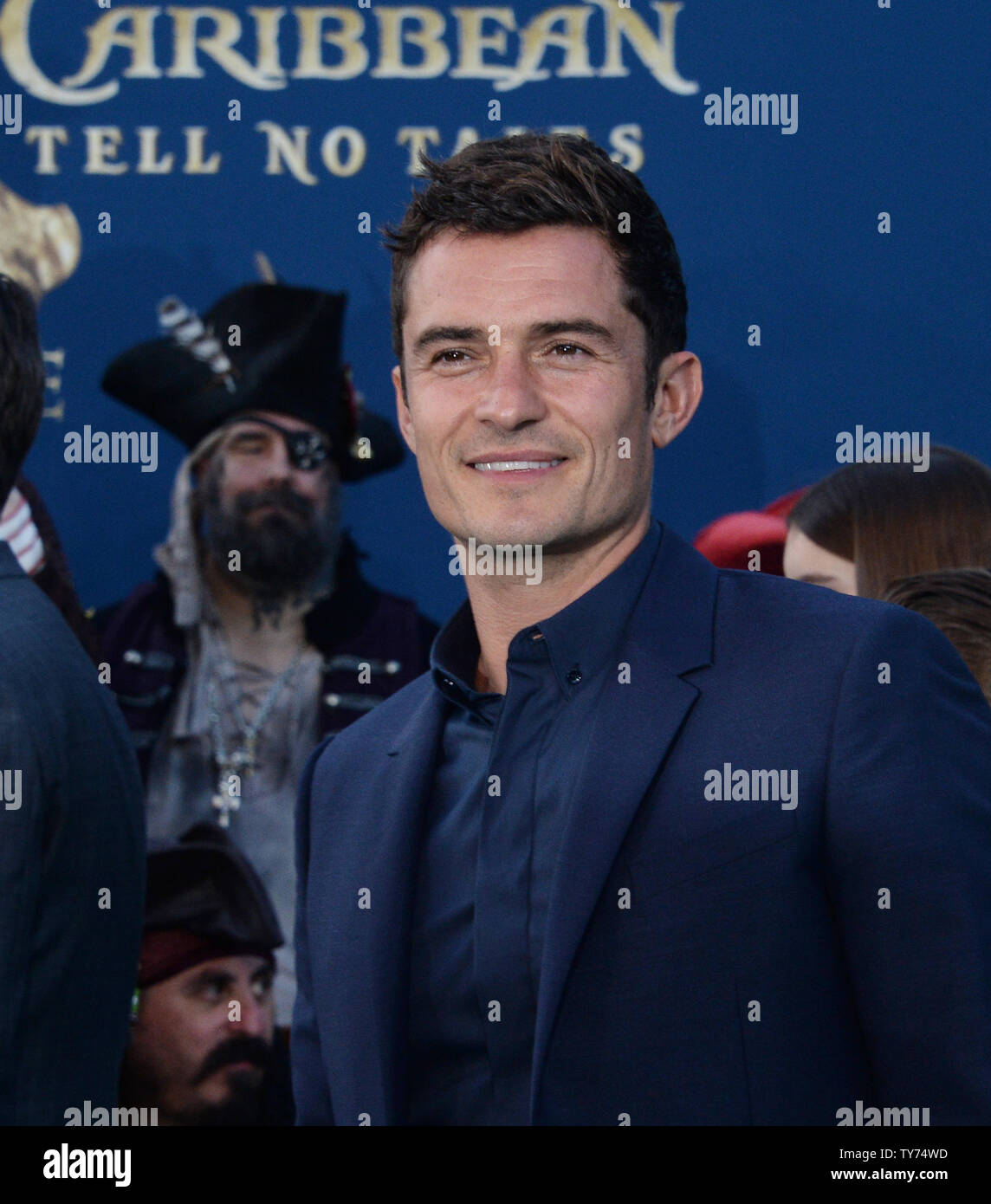 Cast member Orlando Bloom attends the premiere of the premiere of the ...
