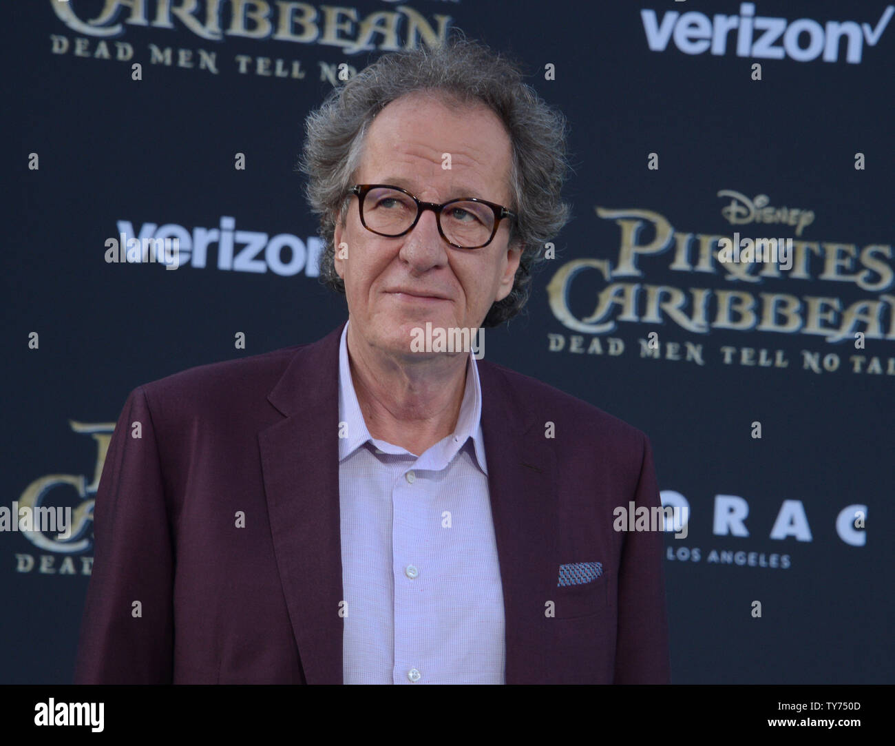 Cast member Jeffrey Rush attends the premiere of the premiere of the ...