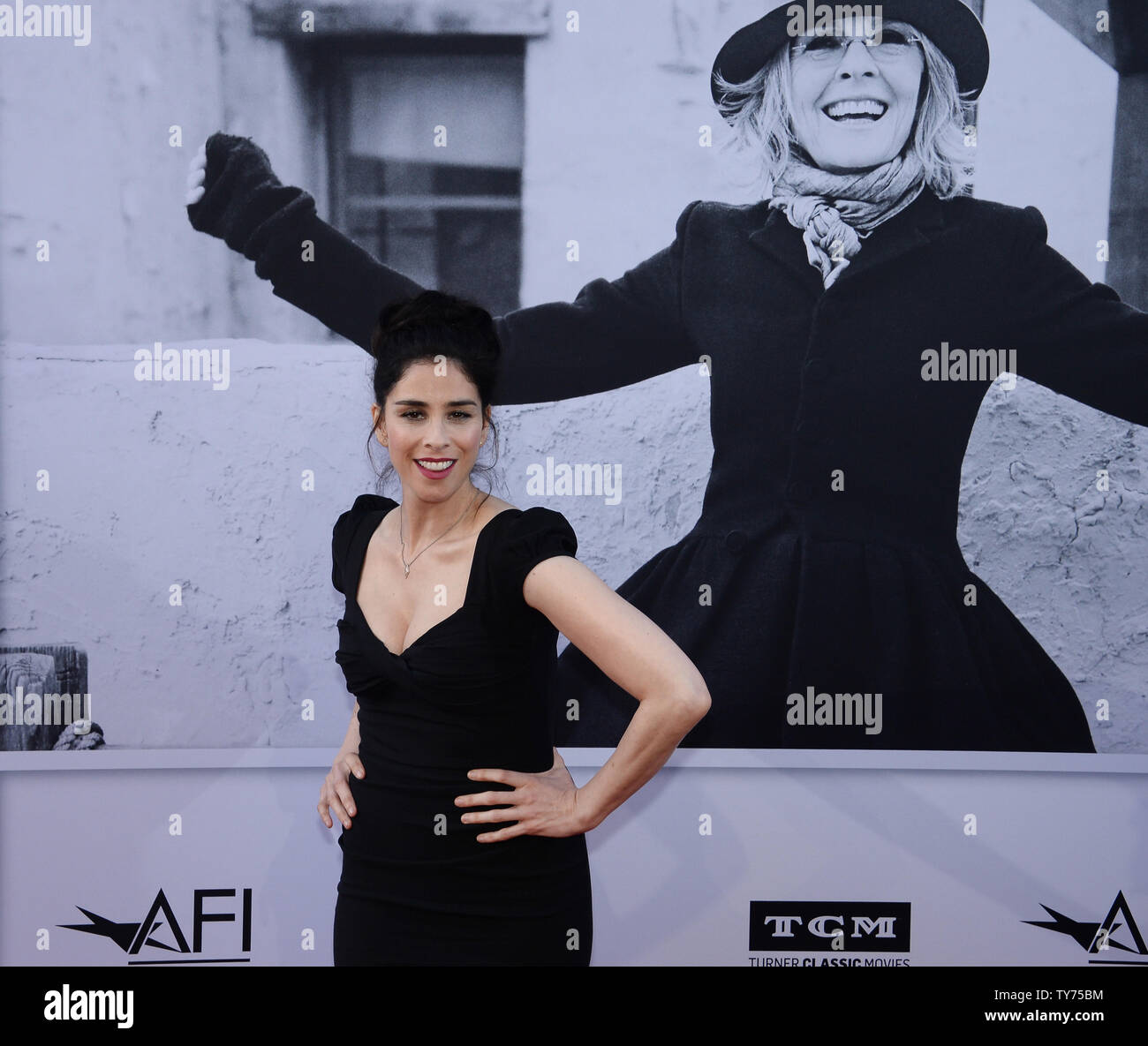 Comedian Sarah Silverman arrives for American Film Institute's 45th ...