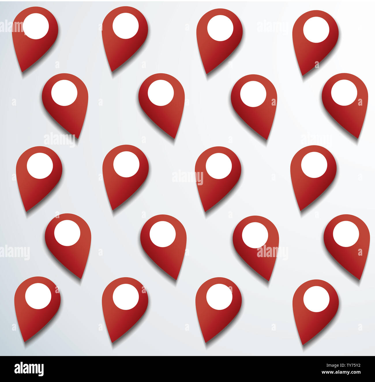 pin location icon background Stock Photo - Alamy