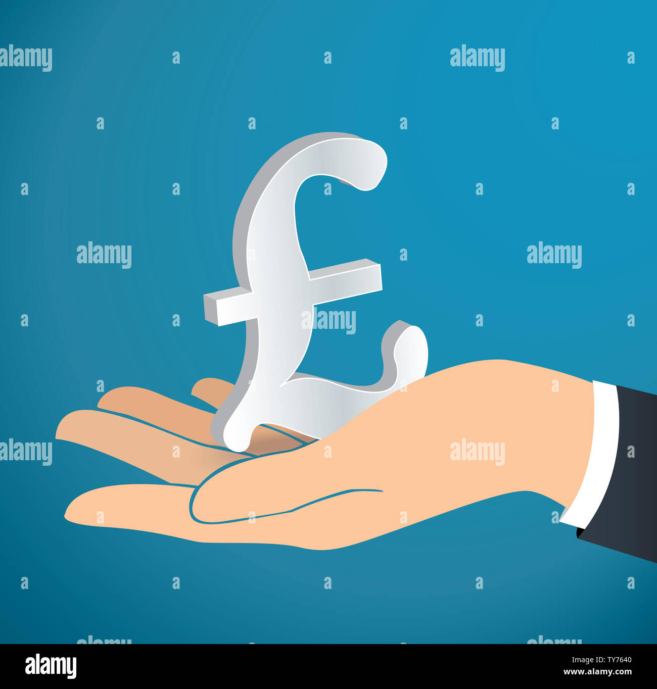 Uk coin hand woman hi-res stock photography and images - Alamy