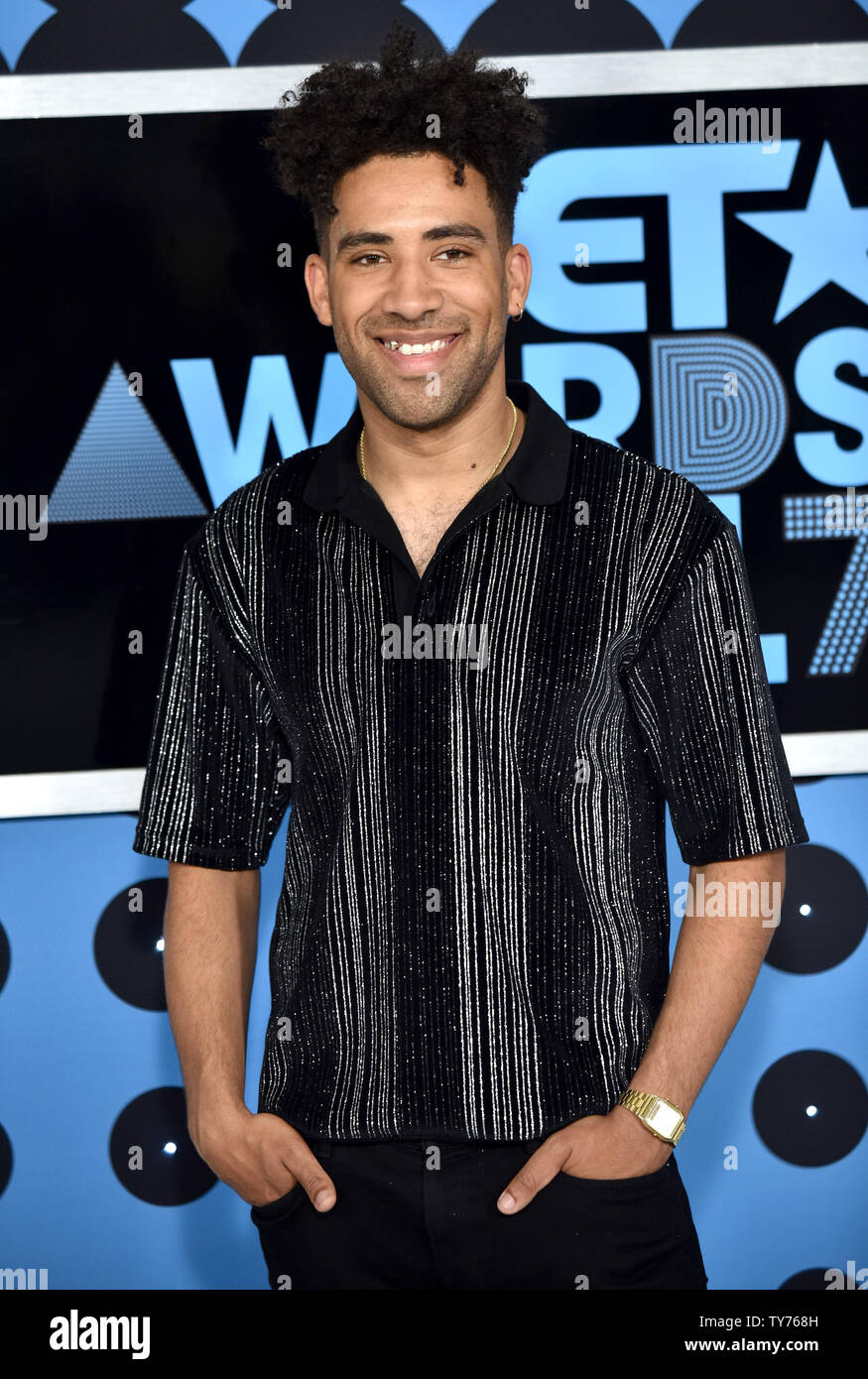 Rapper KYLE attends the 17th annual BET Awards at Microsoft Theater in ...