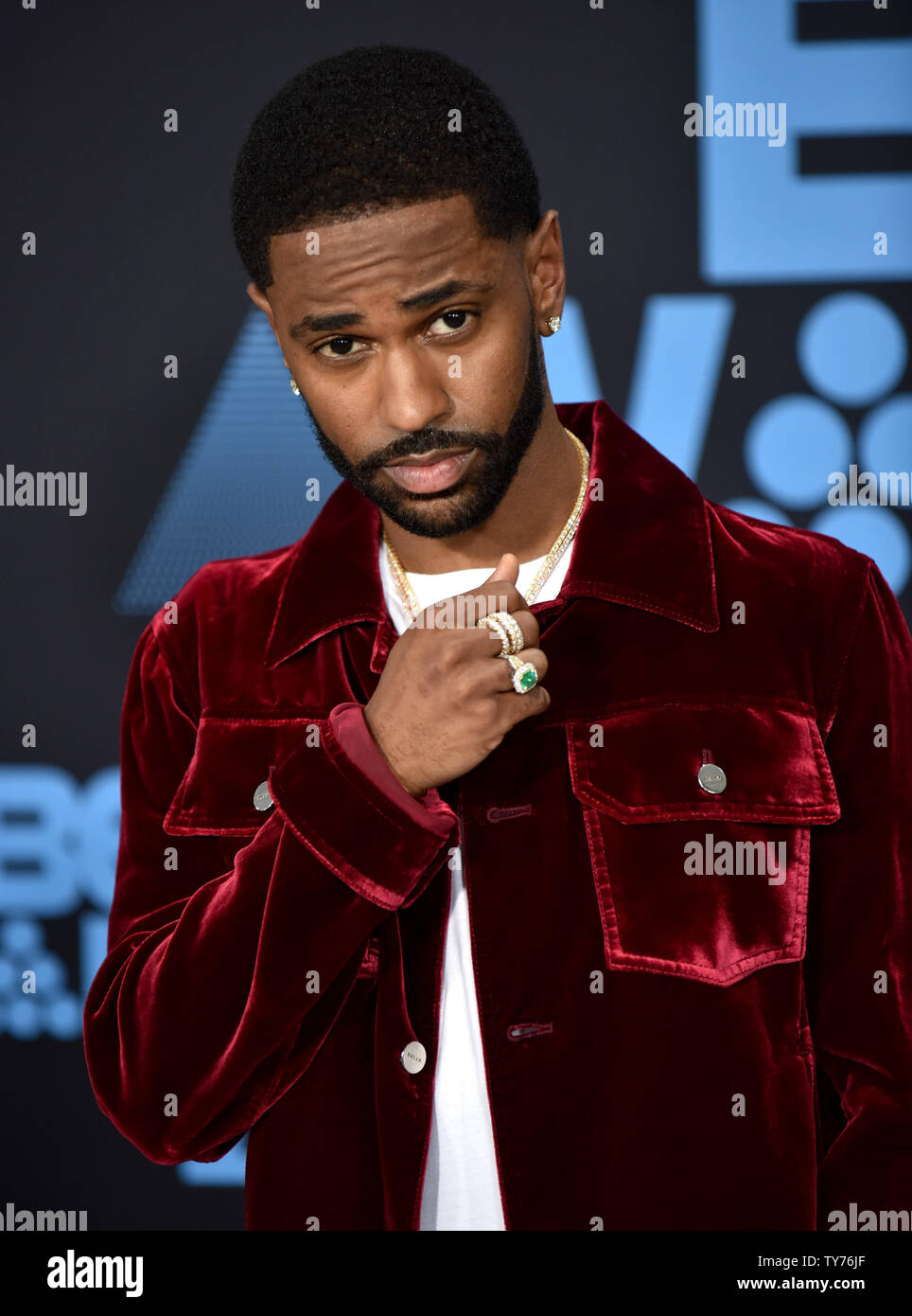 Rapper Big Sean attends the 17th annual BET Awards at Microsoft Theater ...