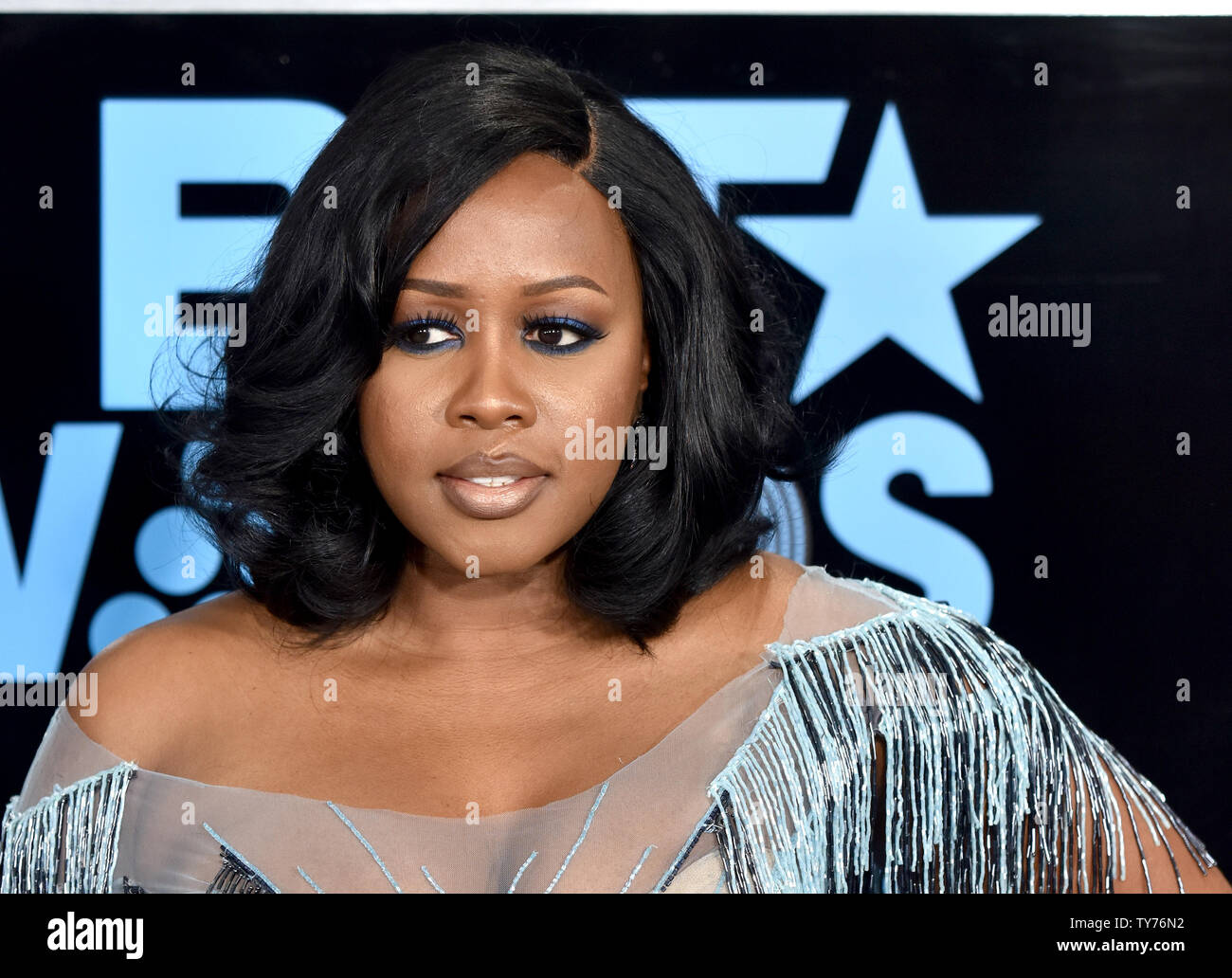 Rapper Remy Ma attends the 17th annual BET Awards at Microsoft Theater ...