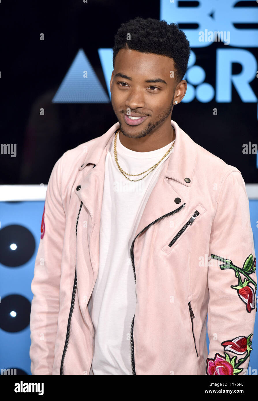 Actor Algee Smith attends the 17th annual BET Awards at Microsoft ...