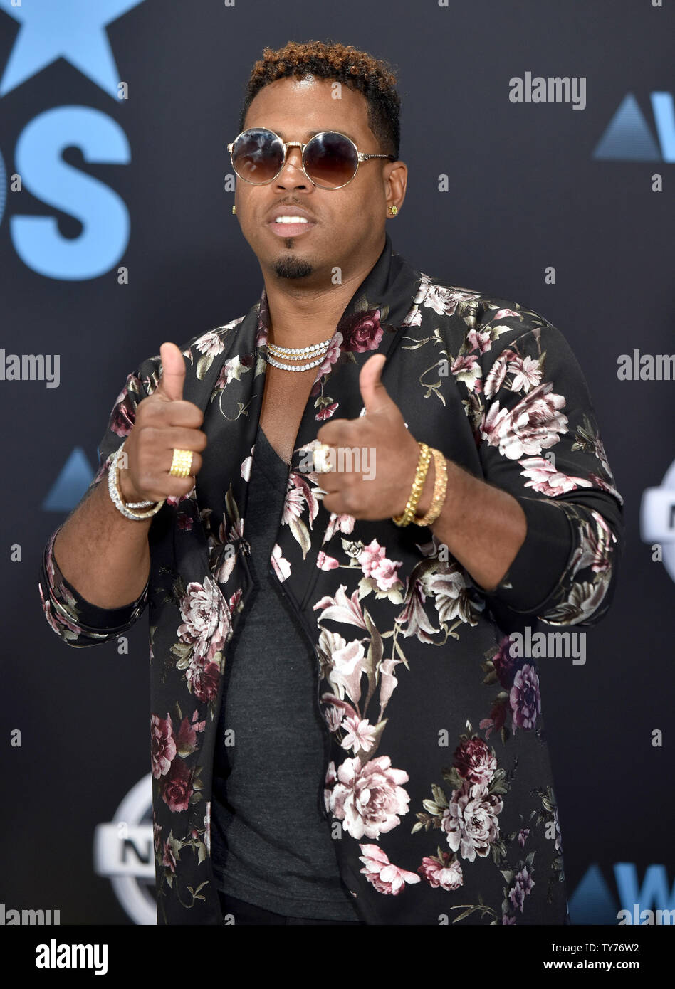 Singer Bobby V attends the 17th annual BET Awards at Microsoft Theater ...