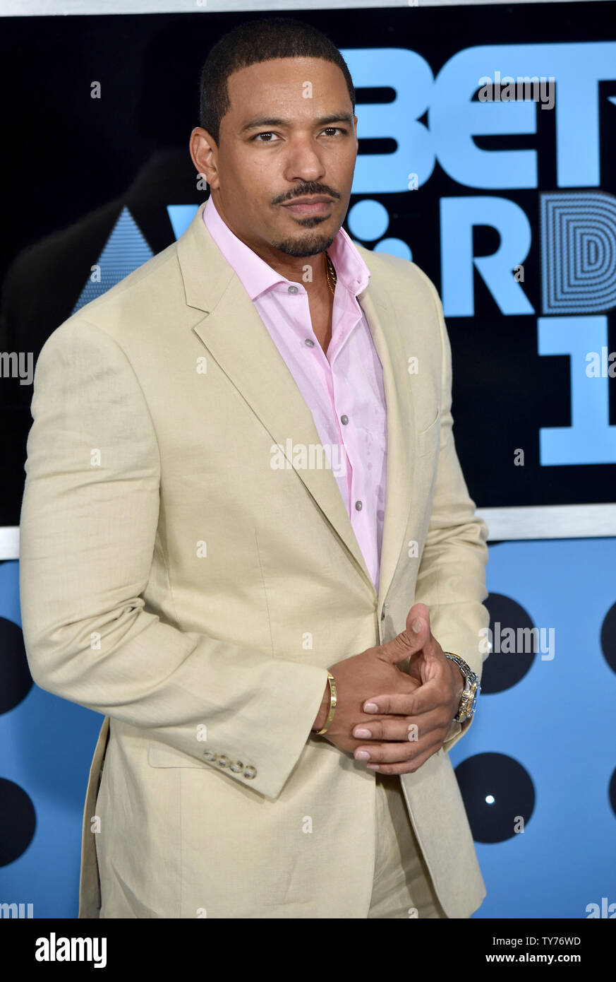 Actor Laz Alonso attends the 17th annual BET Awards at Microsoft ...