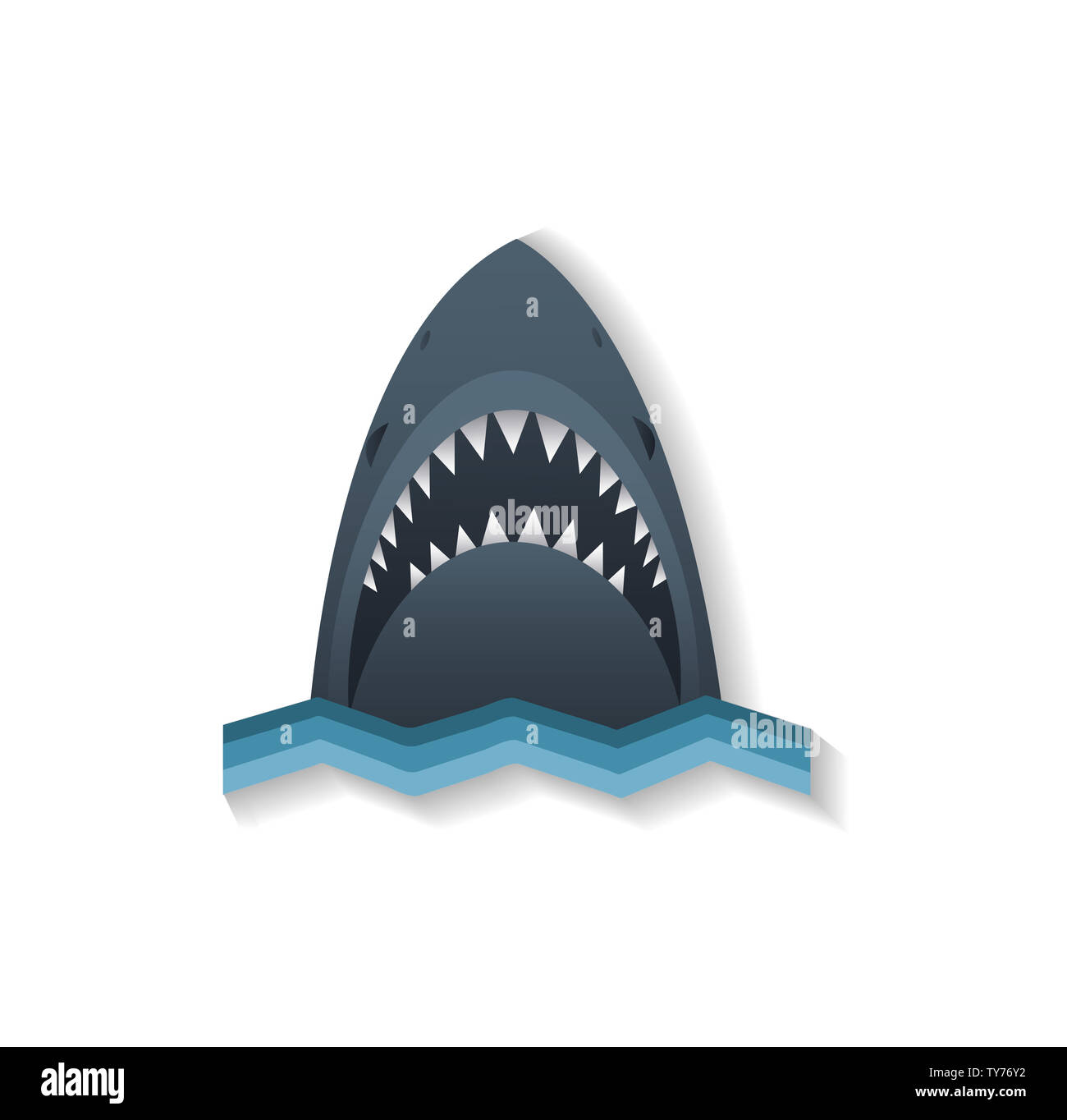 Shark mascot hi-res stock photography and images - Alamy