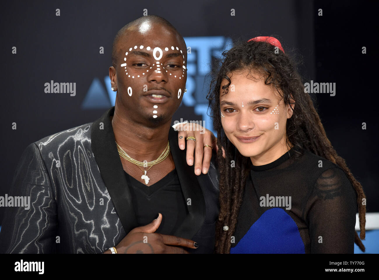 (L-R) Rapper Young Paris and actress Sasha Lane attend the 17th annual ...