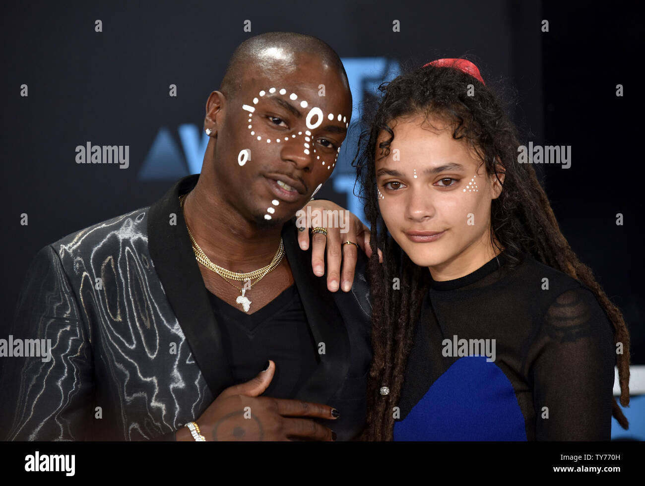 (L-R) Rapper Young Paris and actress Sasha Lane attend the 17th annual ...