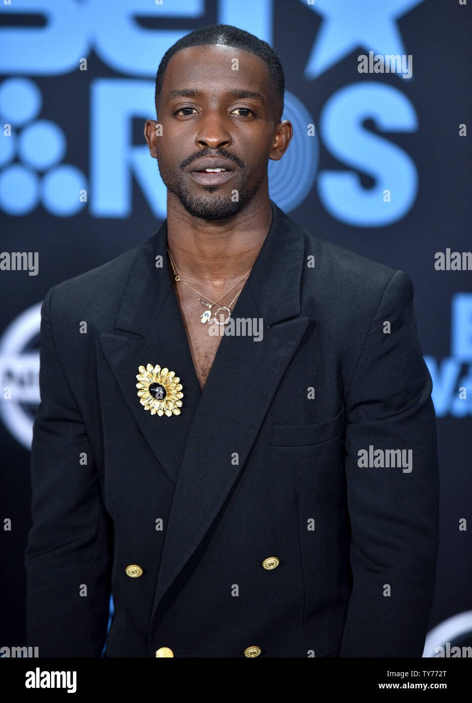 Elijah Kelley attends the 17th annual BET Awards at Microsoft Theater ...