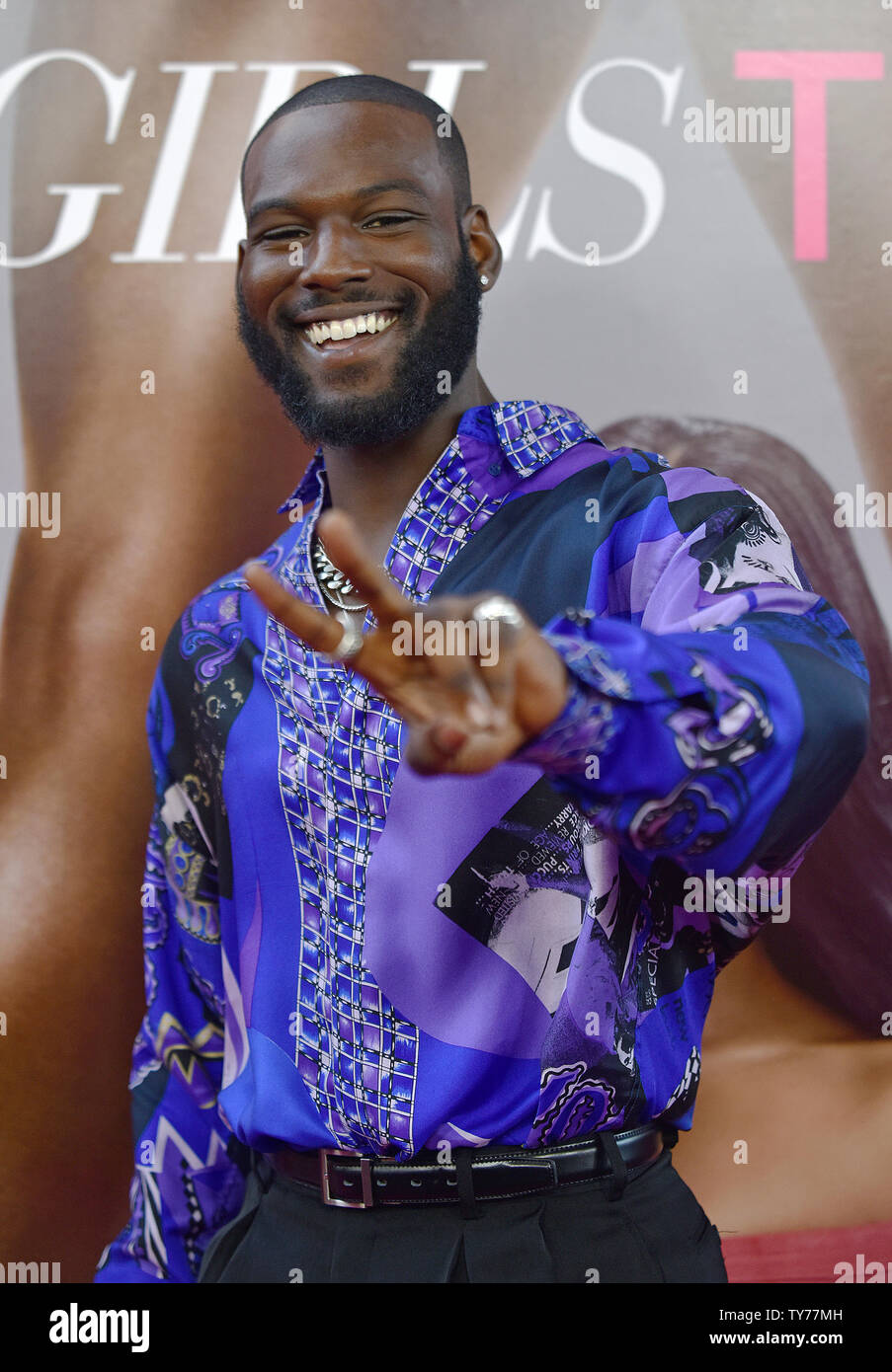Kofi Siriboe arrives for the world premiere of 'Girls Trip' at the ...