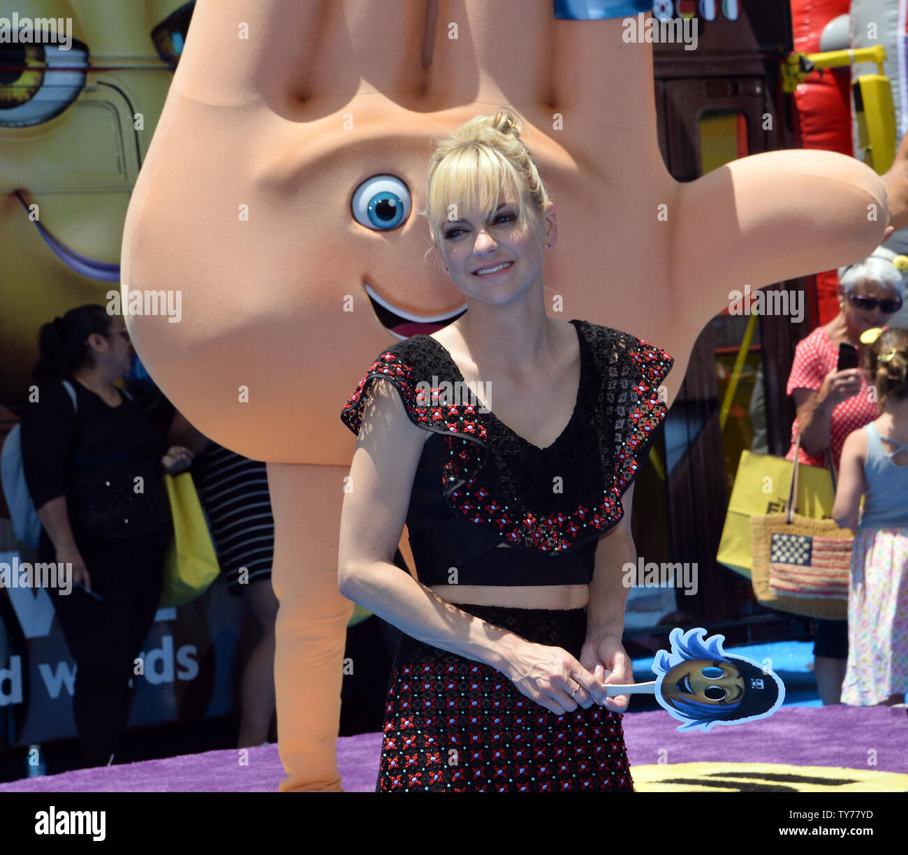 Cast member Anna Faris , the voice of Jailbreak in the animated motion ...