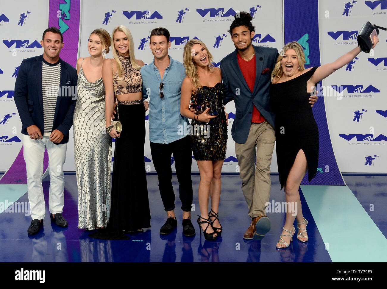 Cast of Siesta Key arrives for the 34th annual MTV Video Music Awards ...