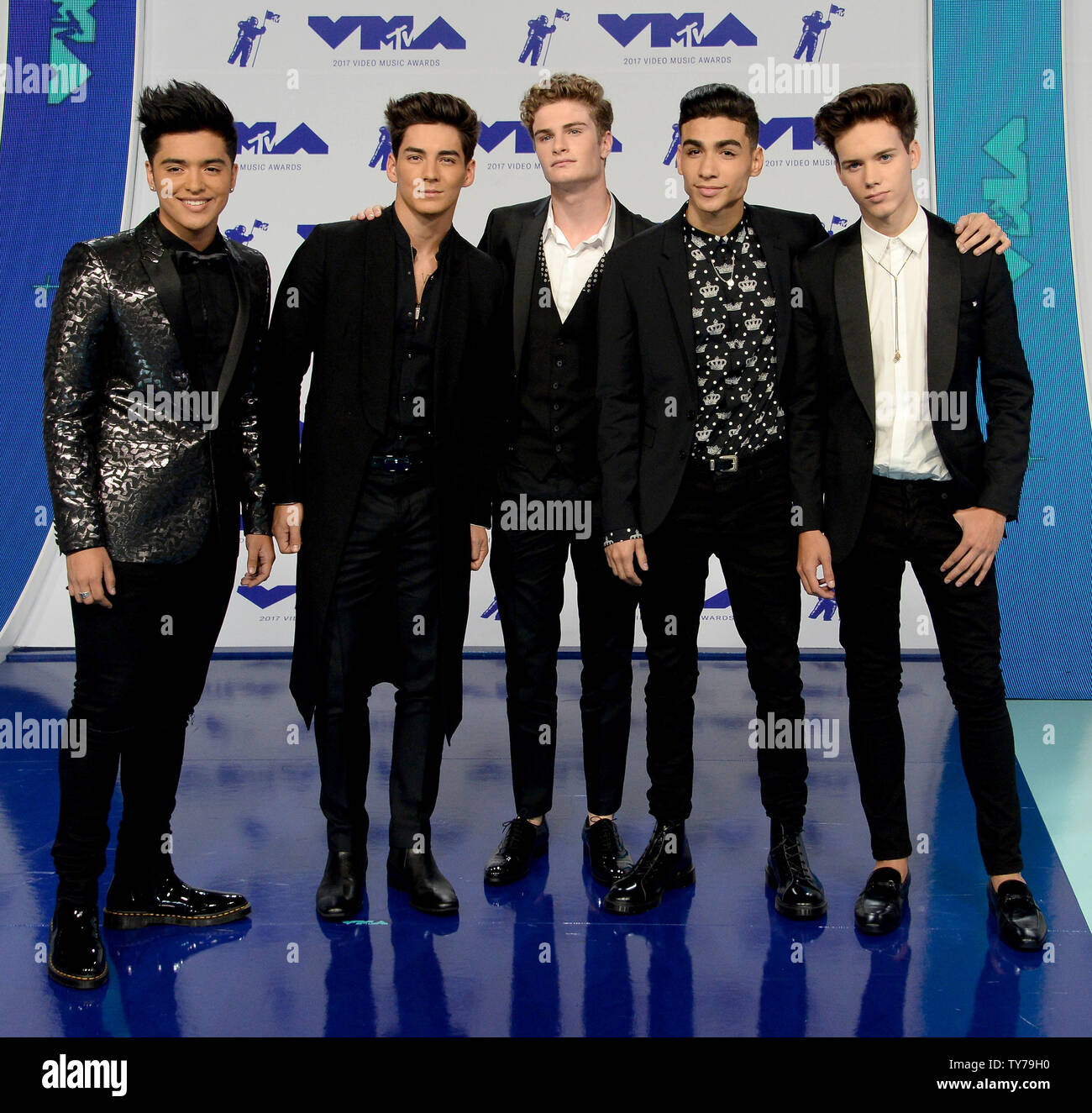 (L-R) Brady Tutton, Drew Ramos, Chance Perez, Sergio Calderon and ...