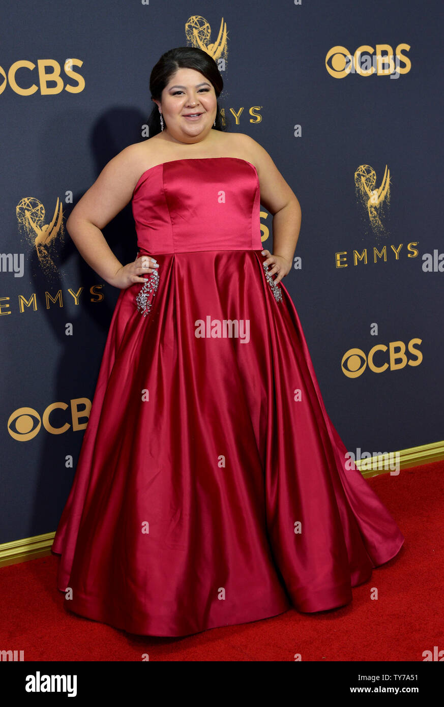 Raini Rodriguez arrives for the 69th annual Primetime Emmy Awards at ...