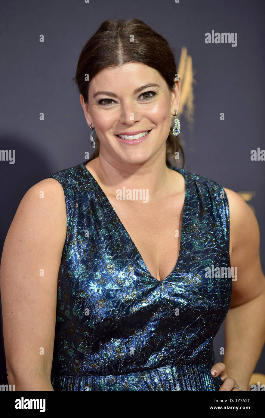 TV personality Gail Simmons arrives for the 69th annual Primetime Emmy ...