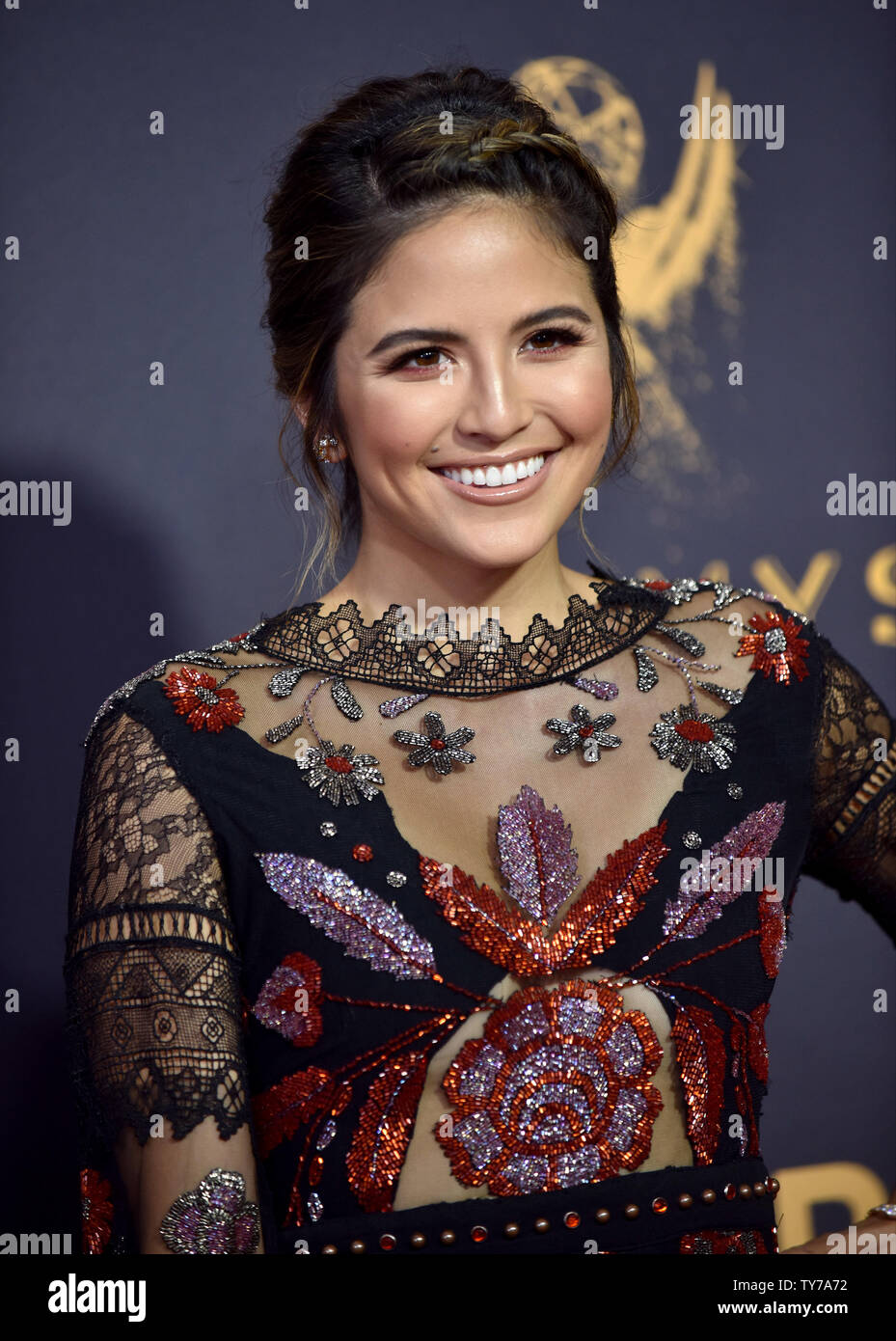 TV personality Erin Lim arrives for the 69th annual Primetime Emmy ...