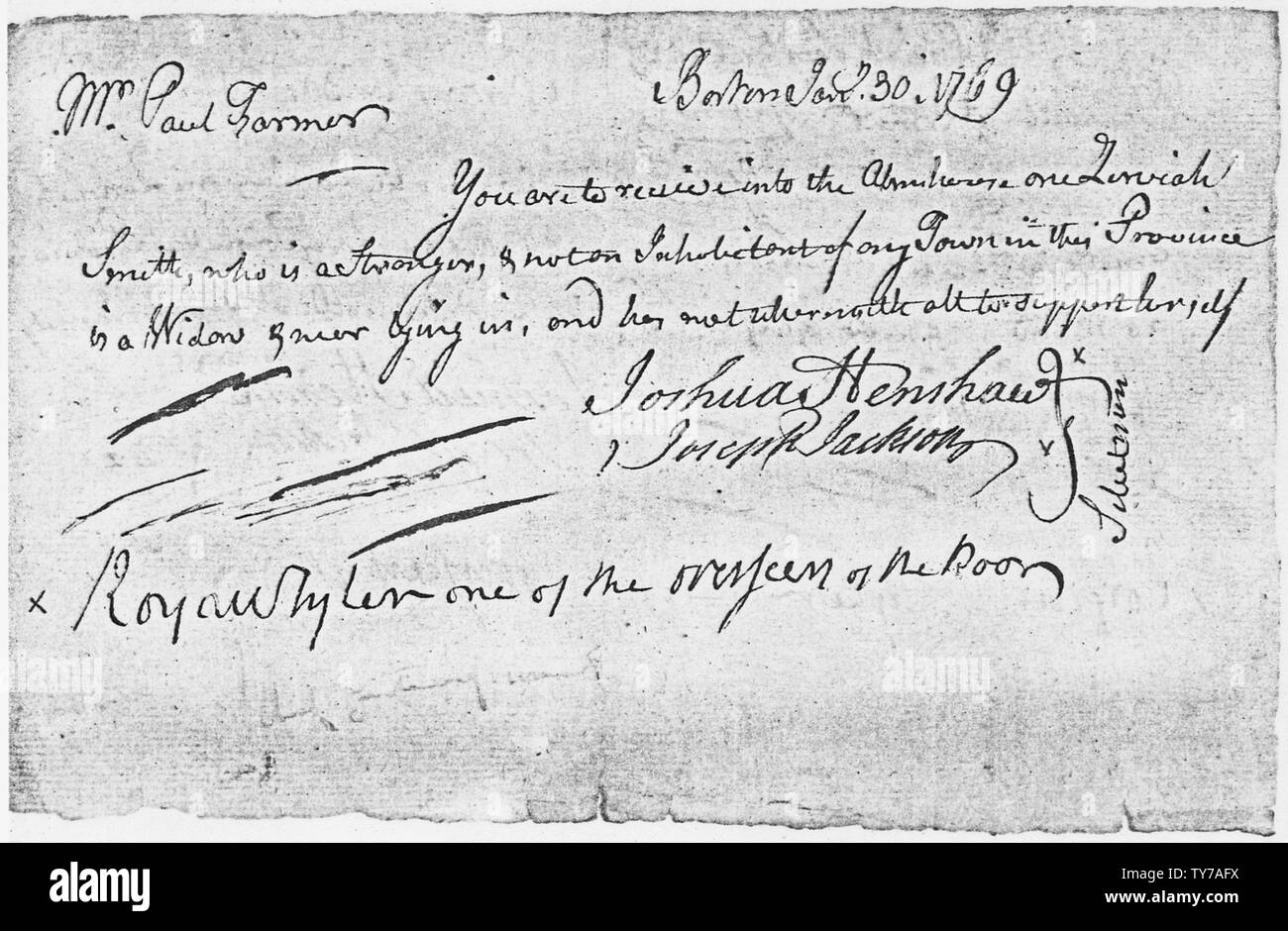 Handwritten receipt Black and White Stock Photos & Images - Alamy