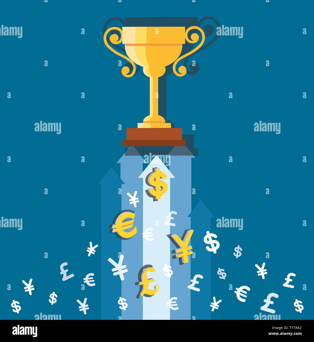 Sterling silver trophy hi-res stock photography and images - Alamy