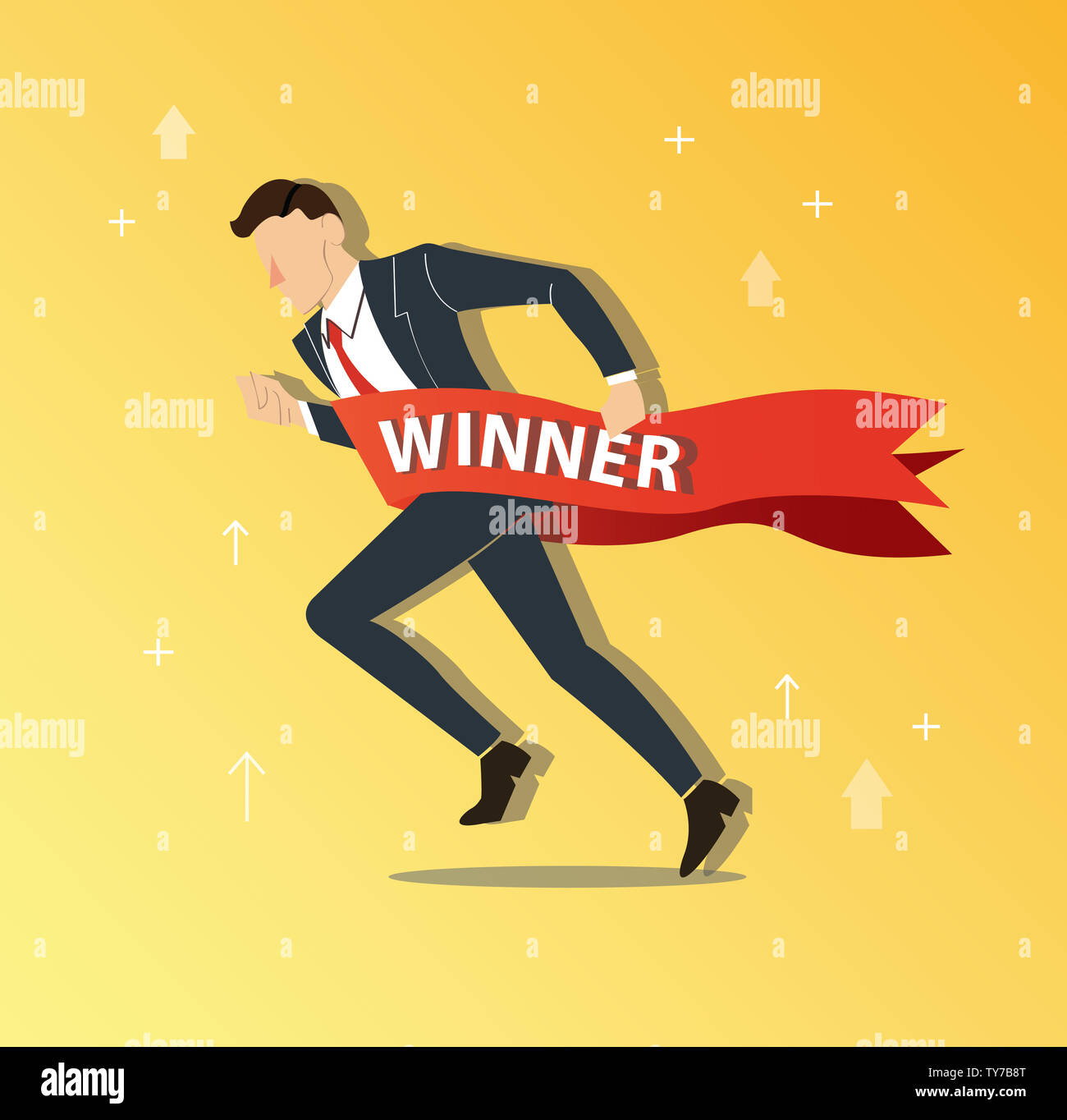 Winner banner hi-res stock photography and images - Alamy