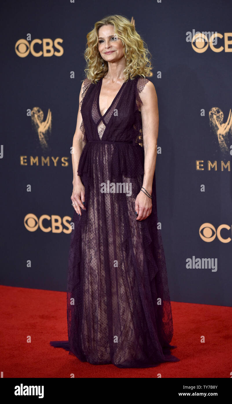 Actor Kyra Sedgwick appears backstage during the 69th annual Primetime ...
