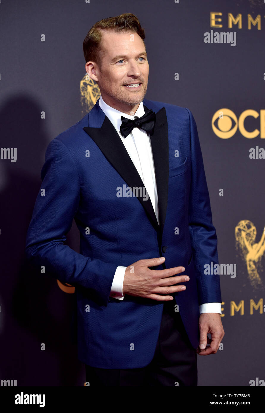 Actor James Tupper arrives for the 69th annual Primetime Emmy Awards at ...