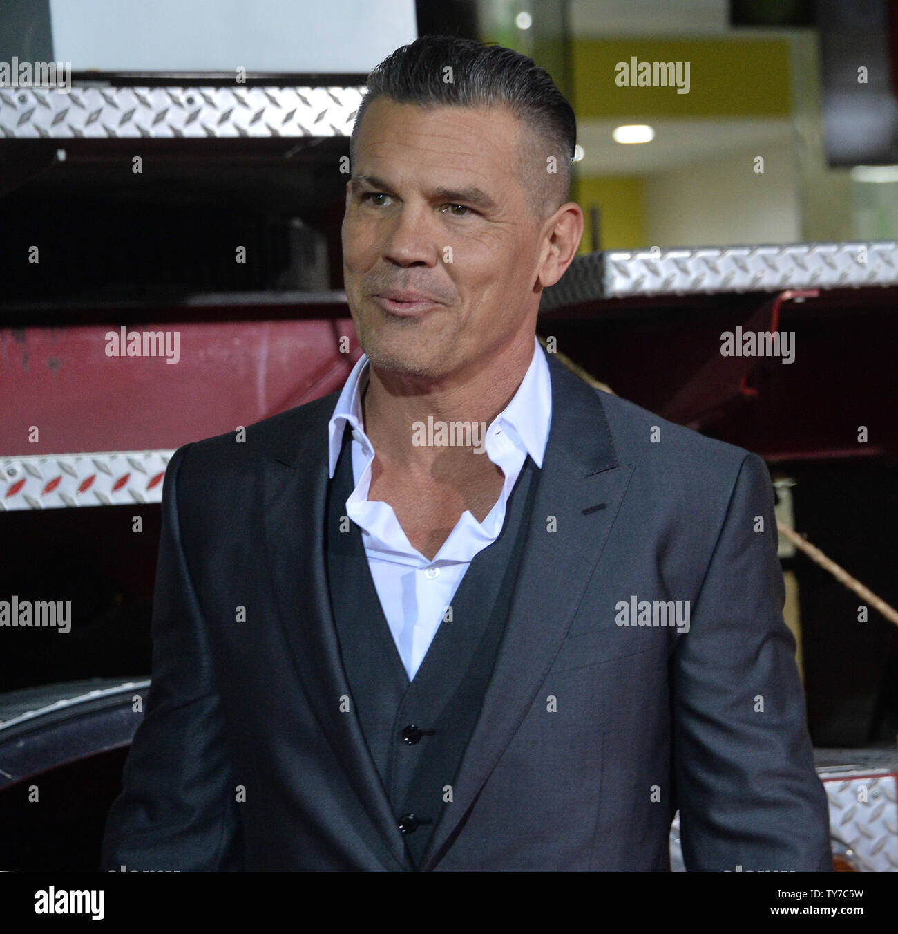 Cast member Josh Brolin attends the premiere of the motion picture ...