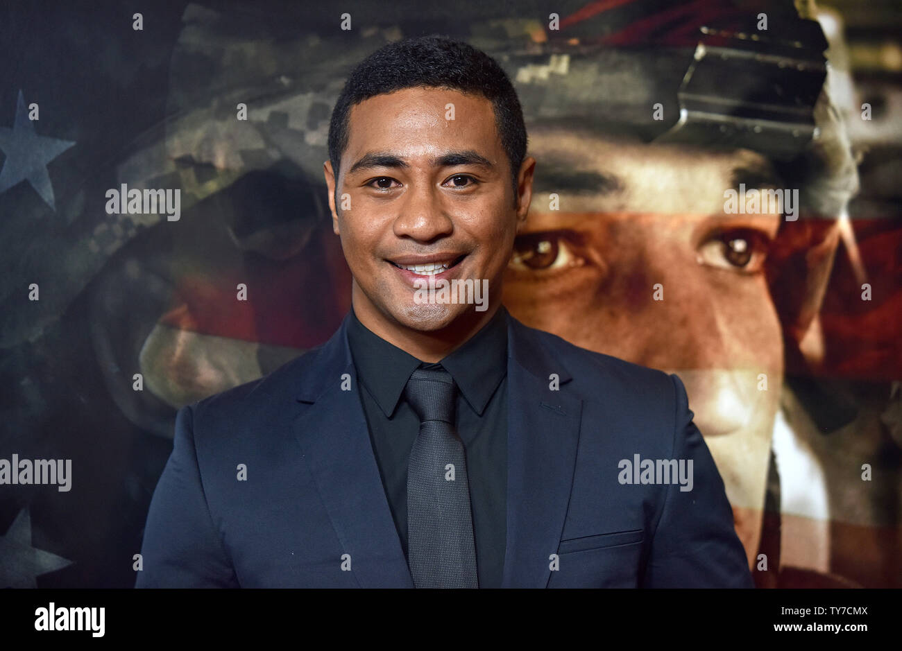 Actor Beulah Koale arrives for the premiere of 'Thank You for Your ...