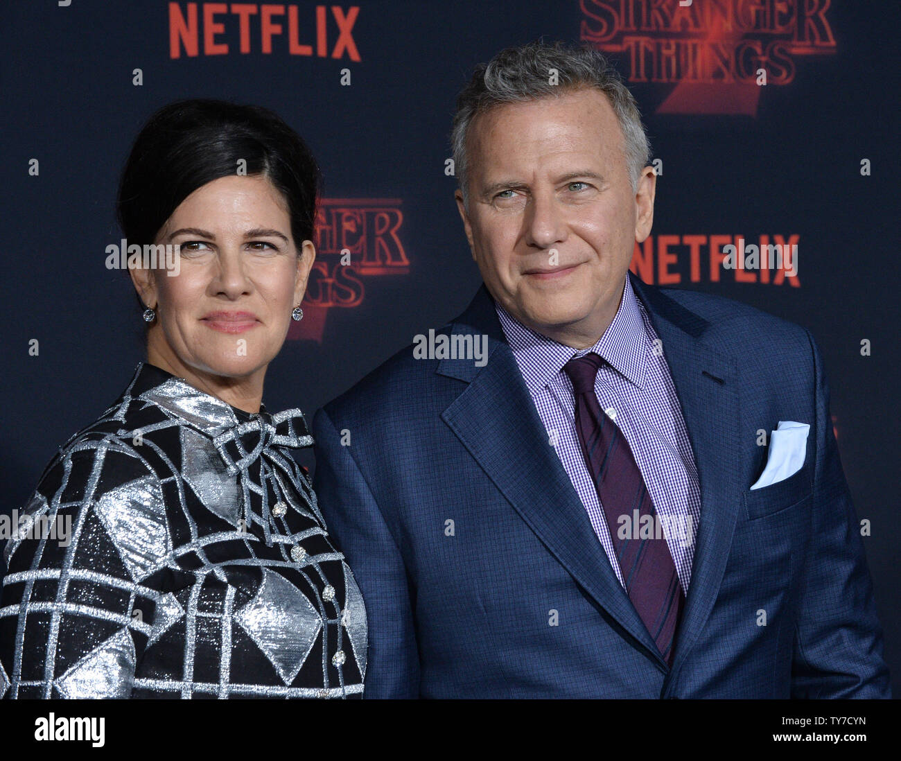 Cast member Paul Reiser and his wife Paula Reiser attend the premiere ...