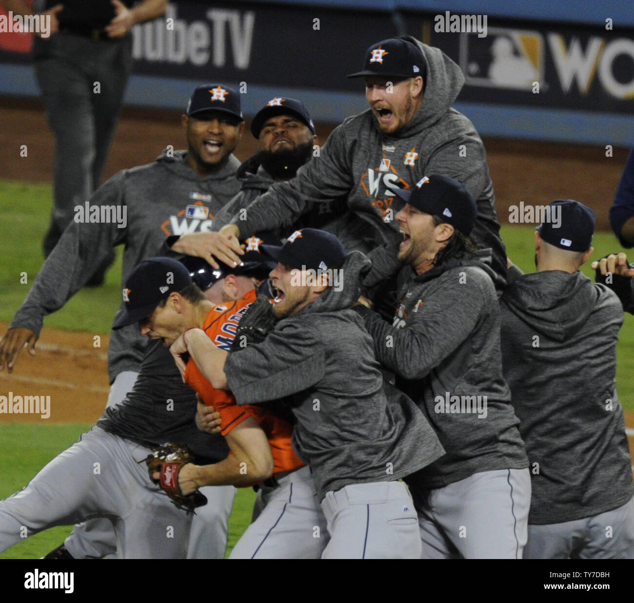 Houston Astros celebrate winning their first World Series Championship ...