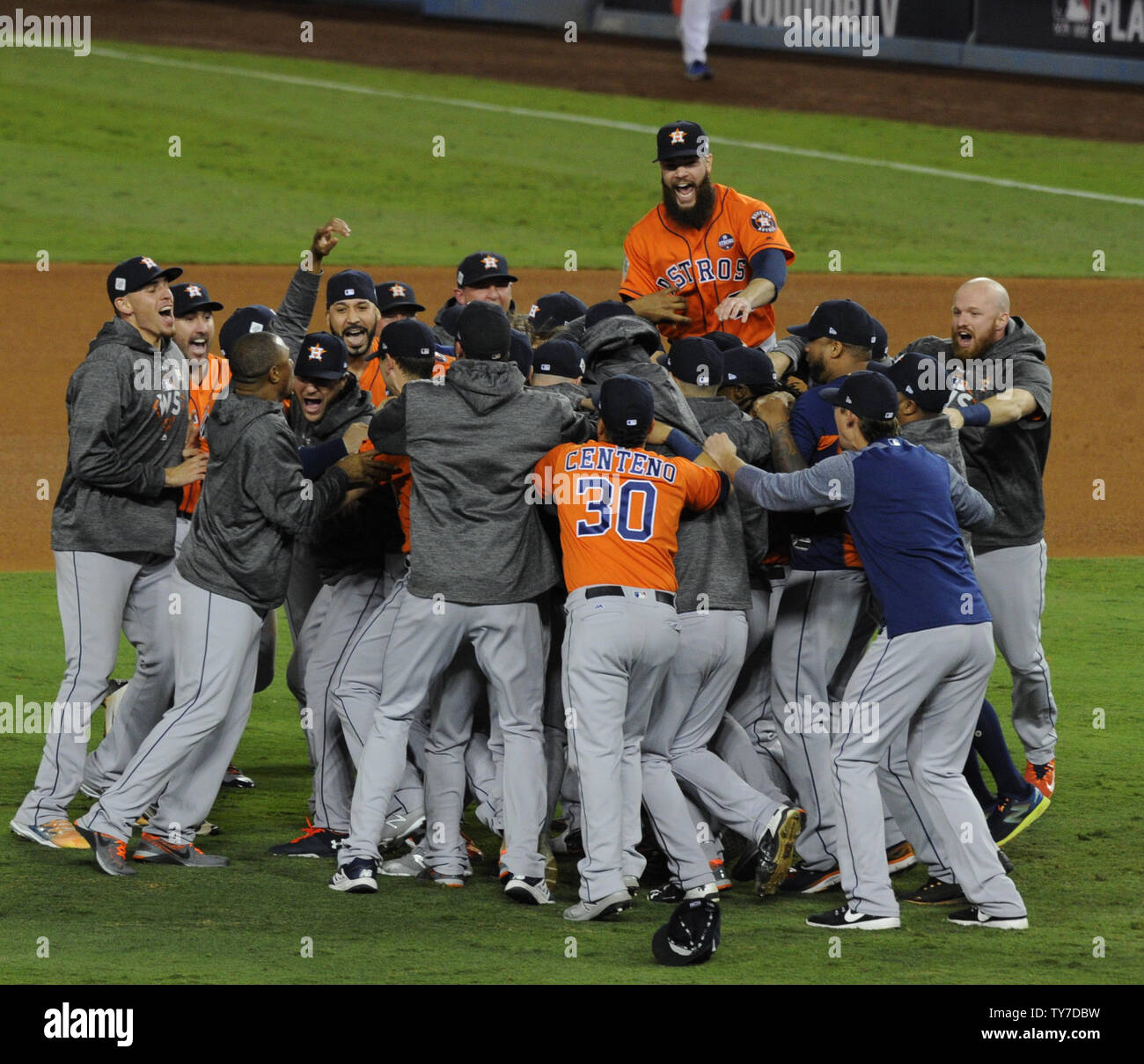 Houston Astros celebrate winning their first World Series Championship ...