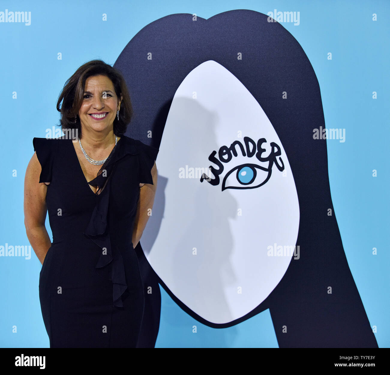 Author R.J. Palacio arrives for the premiere of 'Wonder' at the Regency ...