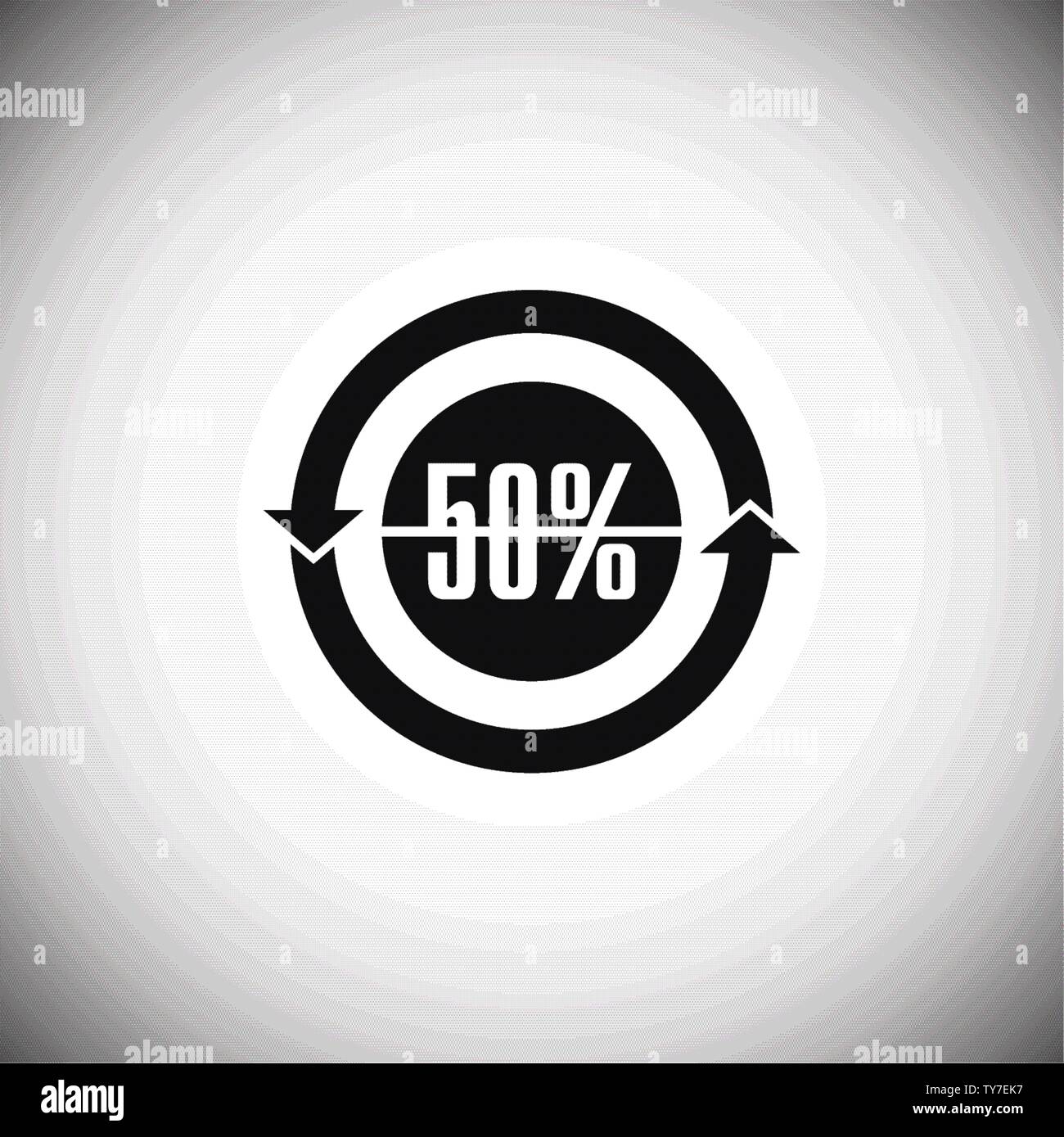 Loading related icon on background for graphic and web design. Simple ...