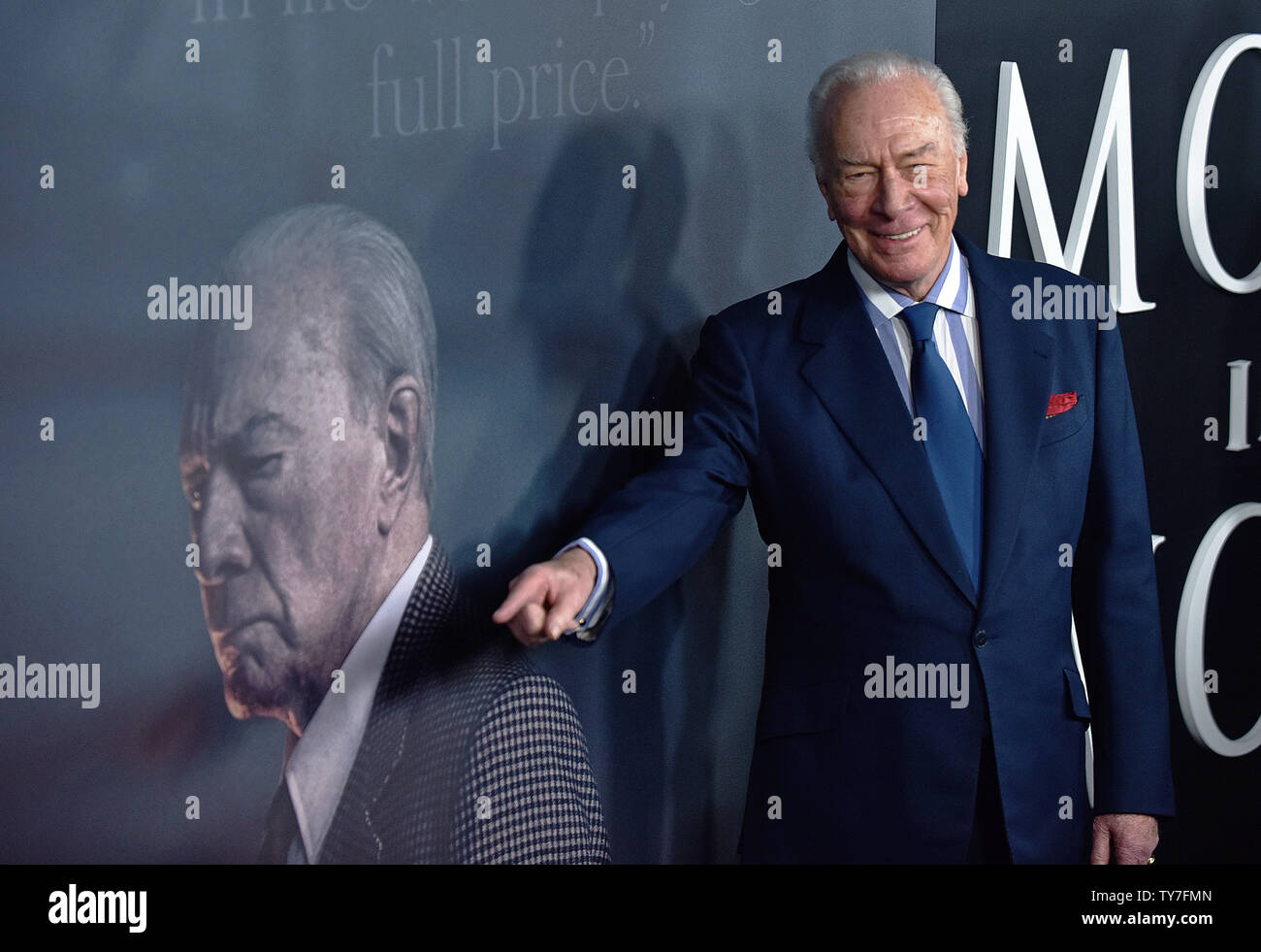 Christopher Plummer attends the world premiere of 'All The Money in the ...