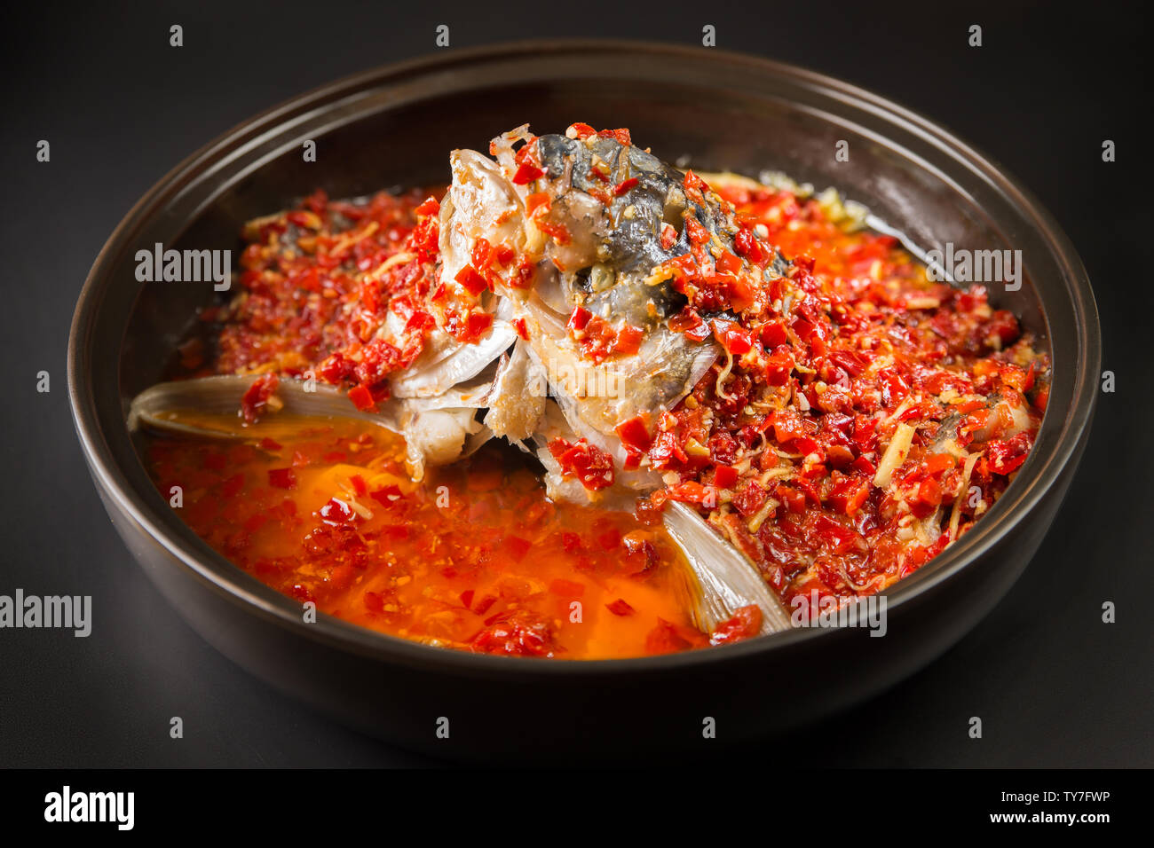 Chili fish head hi-res stock photography and images - Alamy