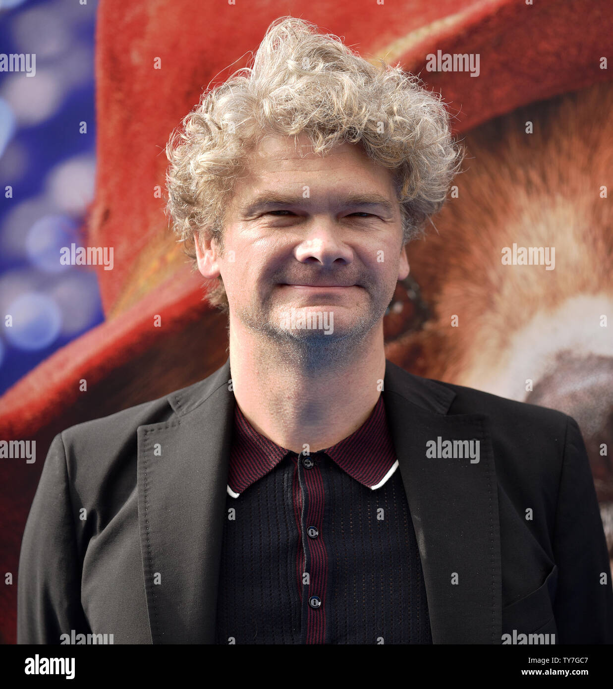 Simon Farnaby attends the premiere of 'Paddington 2' at the Regency ...