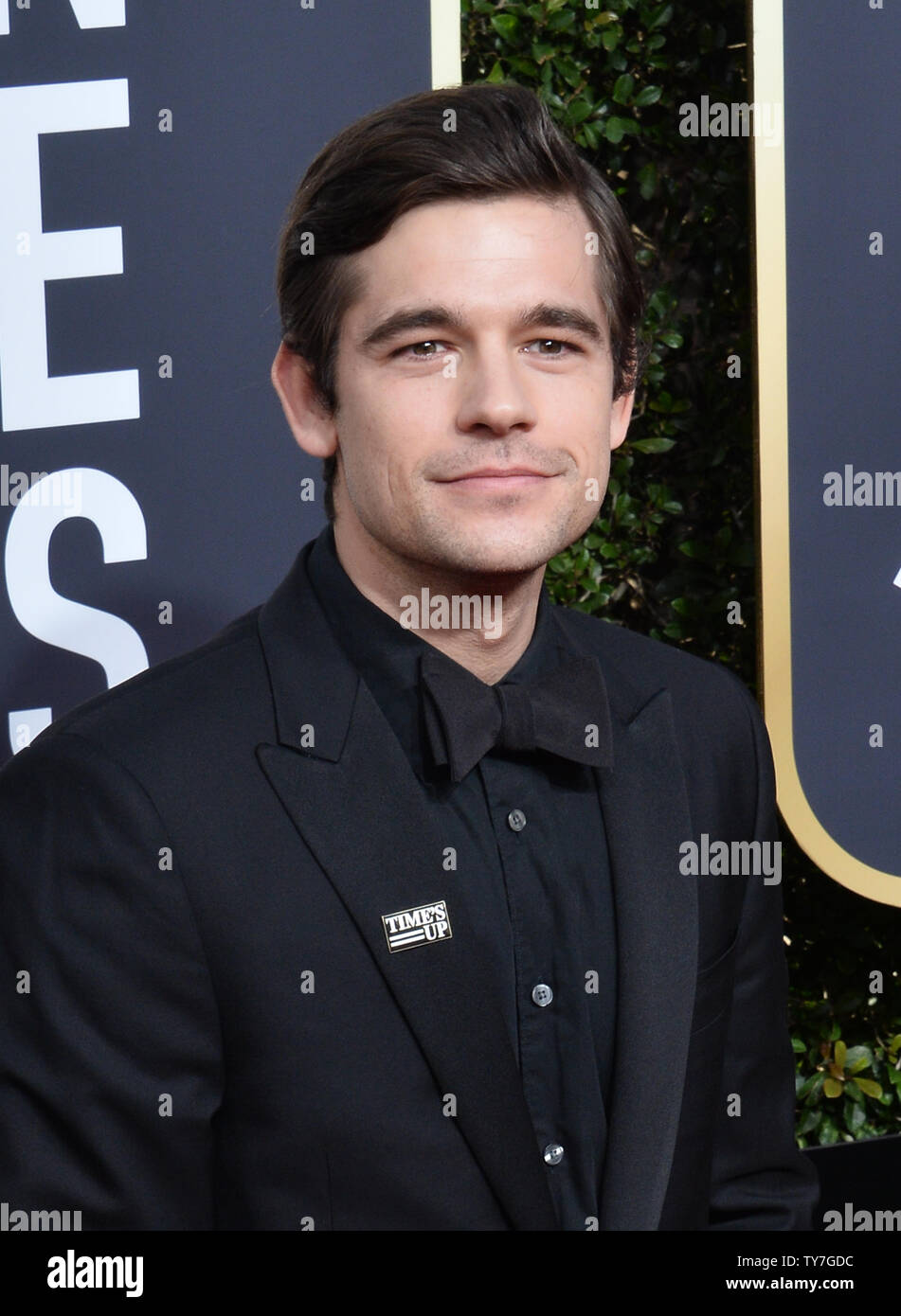 Actor Jason Ralph attends the 75th annual Golden Globe Awards at the ...