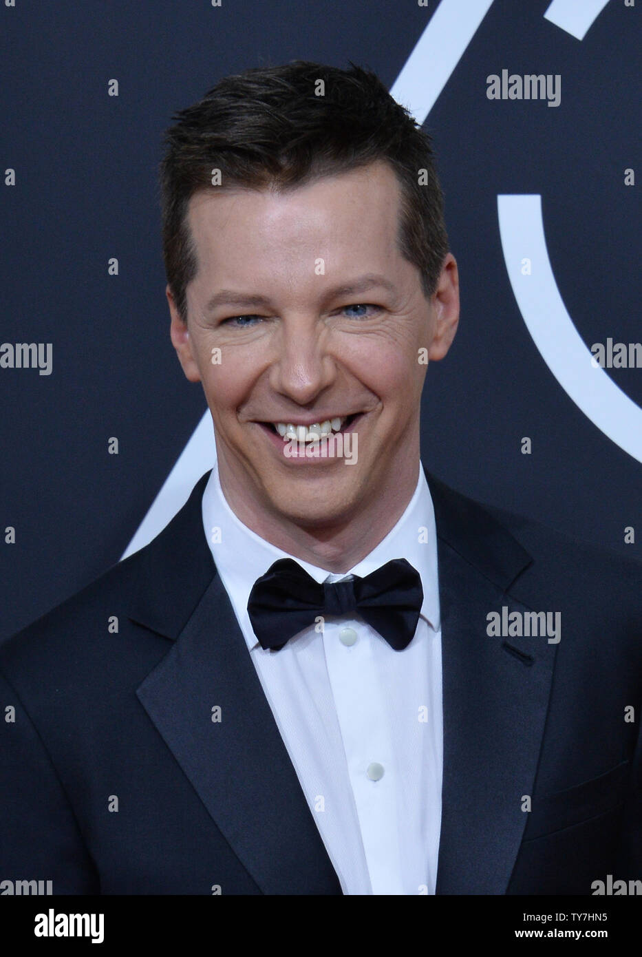 Actor Sean Hayes attends the 75th annual Golden Globe Awards at the ...